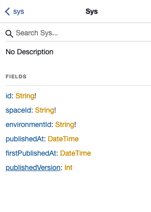 The "Sys" type doesn't show the `updatedBy` or `publishedBy` fields · Issue #982 · contentful ...