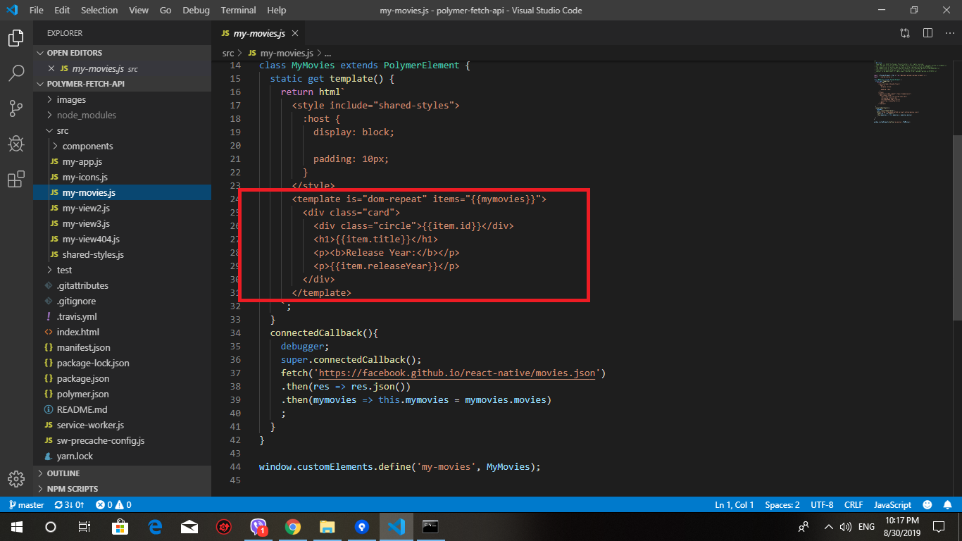 GitHub - kienquocnguyen/polymer-fetch-api: An Polymer 3.0 Fetch Api Example
