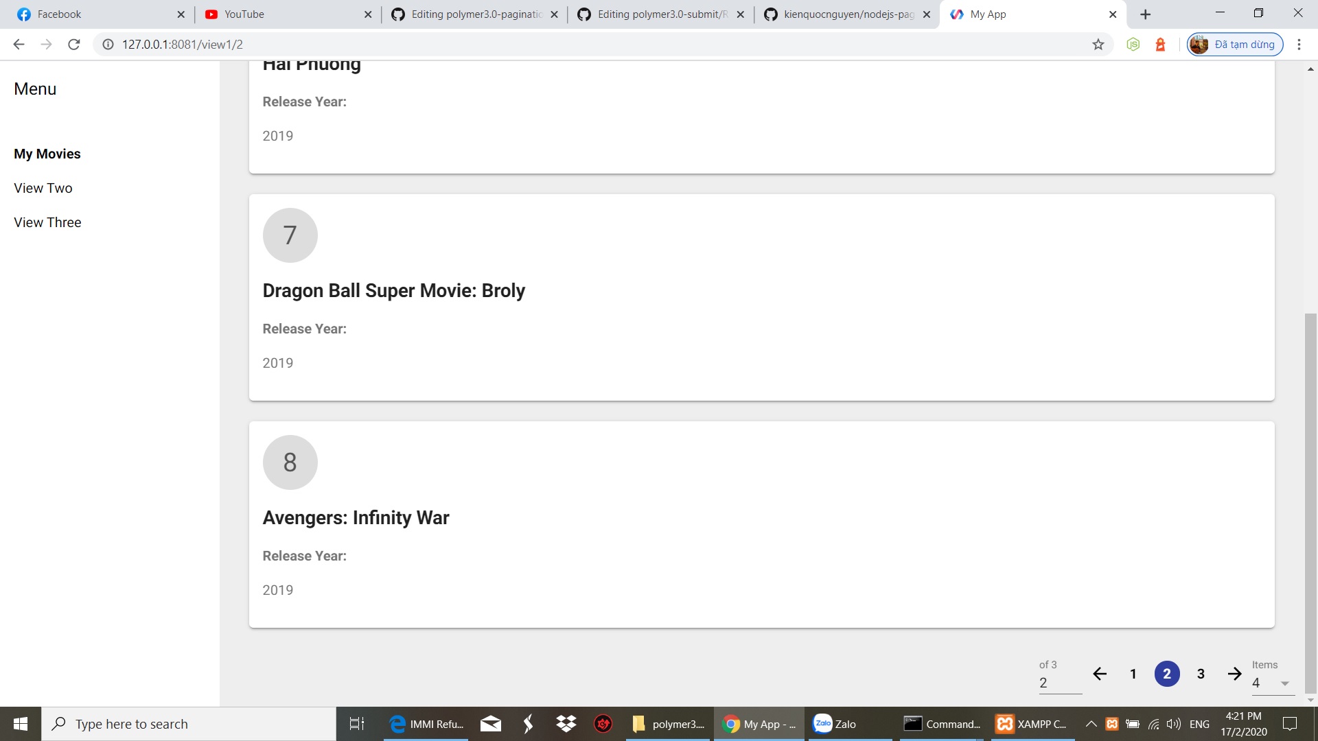 GitHub - kienquocnguyen/polymer3.0-pagination: An Polymer 3.0 Pagination Example