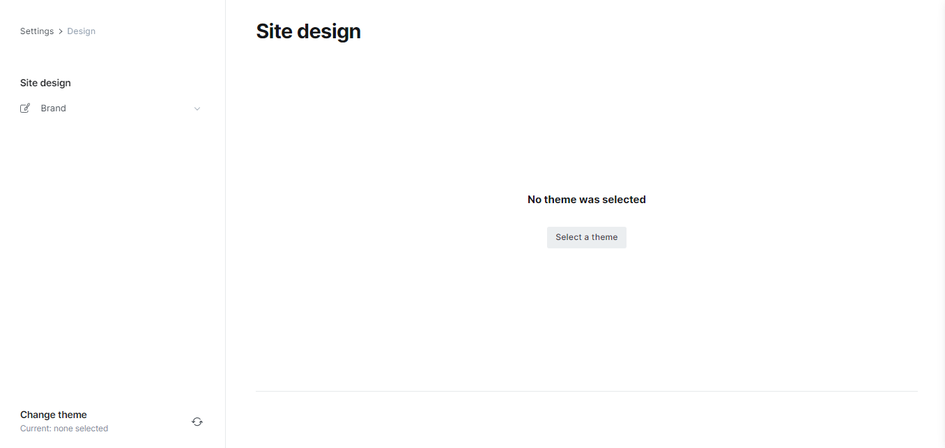 Starting Ghost with missing active theme breaks Design Settings screen · Issue #15505 · TryGhost ...