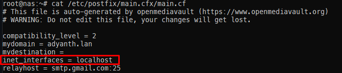 Postfix will resolve SMTP server with ipv6 even if ipv6 is explicitly disabled in WebUI · Issue ...