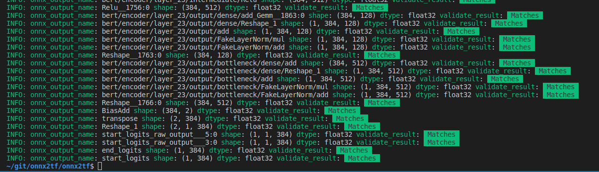 I cannot run a transformer model with token-level output on accelerated ...