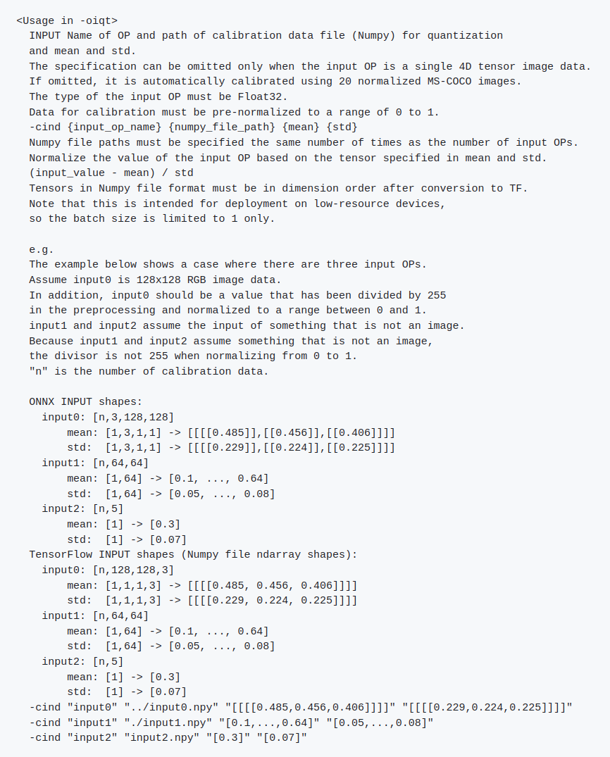 Slicing model into parts and separately quantizing each of them. · Issue #520 · PINTO0309 ...