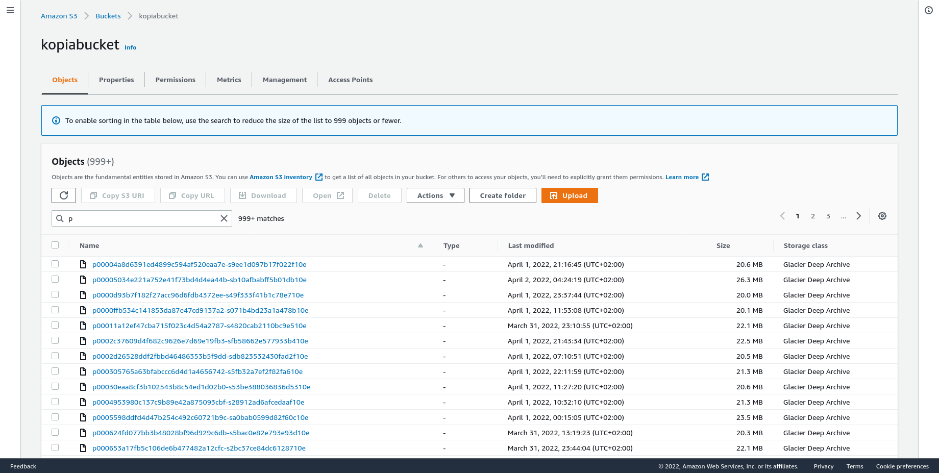 [feature request] enable sharding also in remote repositories · Issue #1876 · kopia/kopia · GitHub