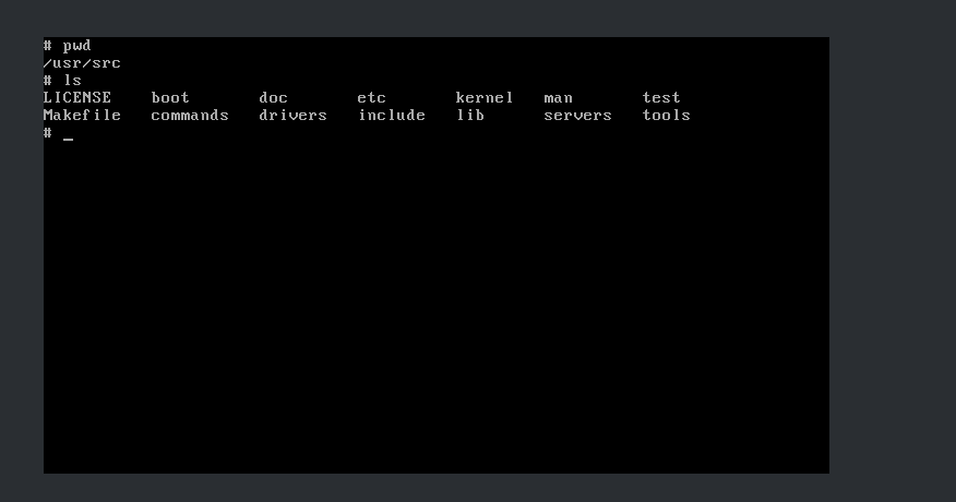 Can't find /usr/src file · Issue #296 · Stichting-MINIX-Research-Foundation/minix · GitHub