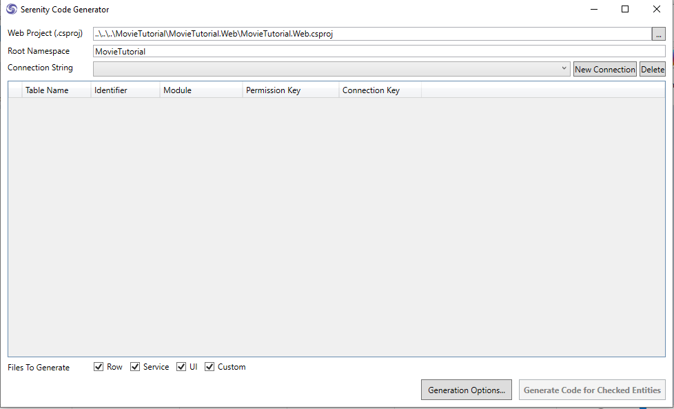 Serenity Code Generator · Issue #1918 · serenity-is/Serenity · GitHub