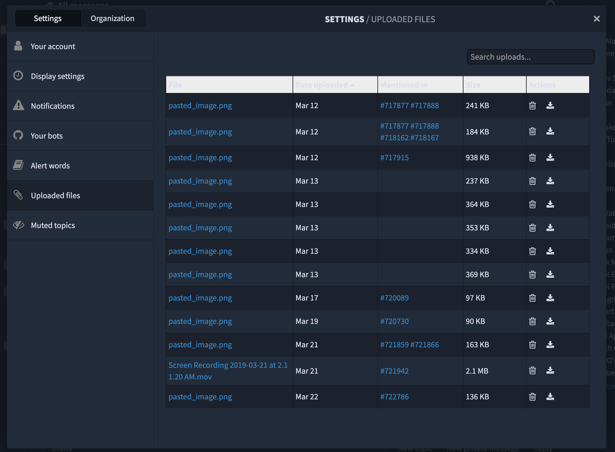 Table Titles Aren T Readable In Dark Mode · Issue 12270 · Zulip Zulip · Github