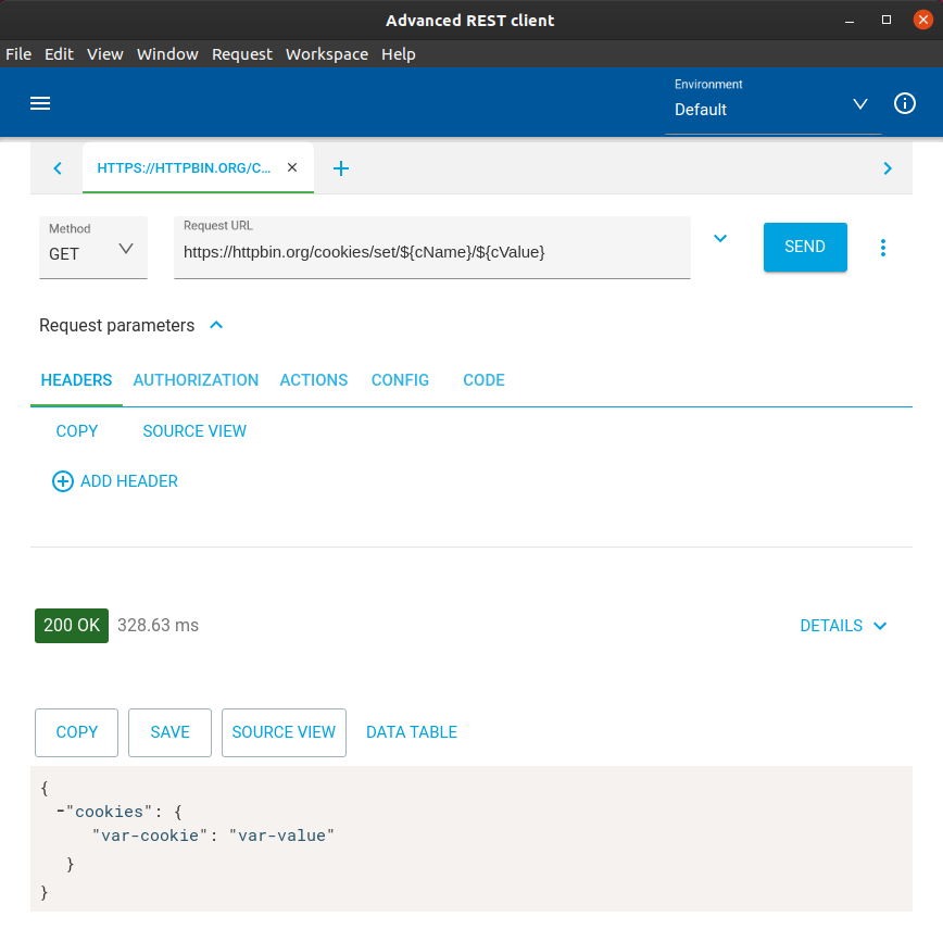 Part of the URL path as a parameter · Issue #262 · advanced-rest-client ...