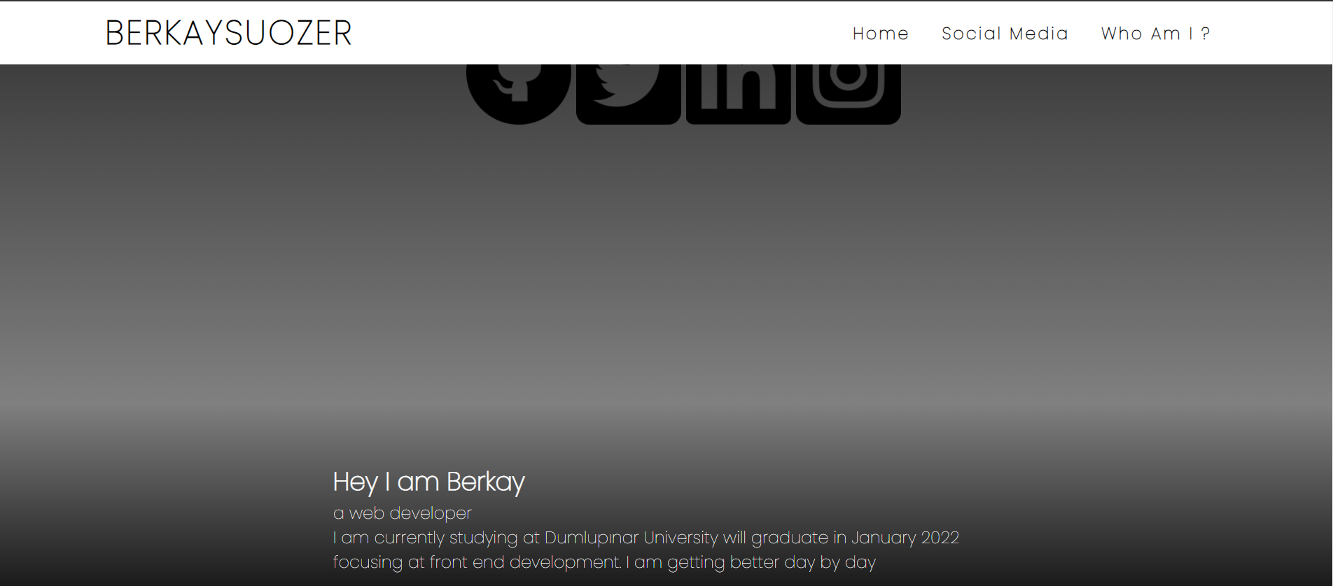 GitHub - Berkaysuozer/PersonelPortfolioPage