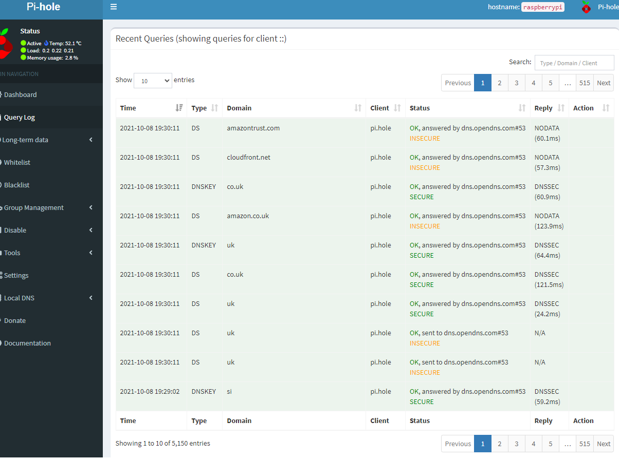 pi.hole client weird issue · Issue #4378 · pi-hole/pi-hole · GitHub