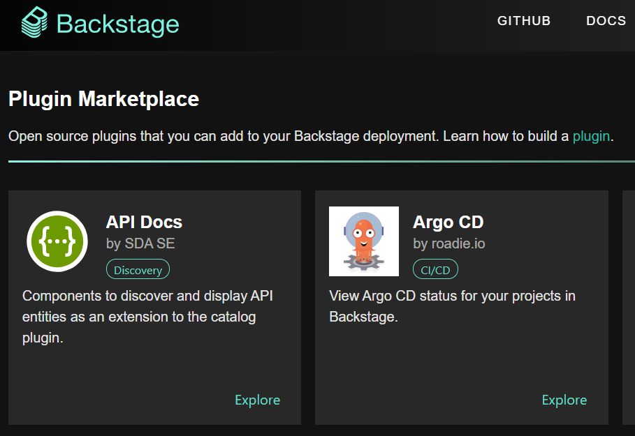 [Plugin] Argo CD · Issue #683 · backstage/backstage · GitHub