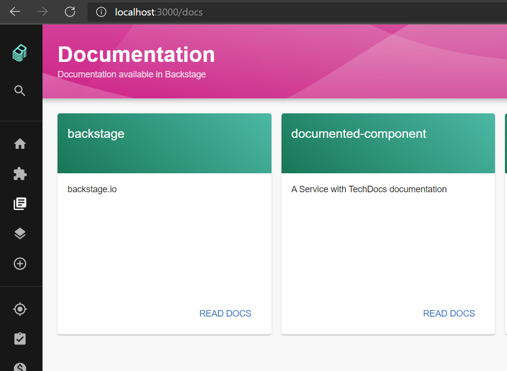 TechDocs breadcrumb: highest level link is broken · Issue #4825 ...