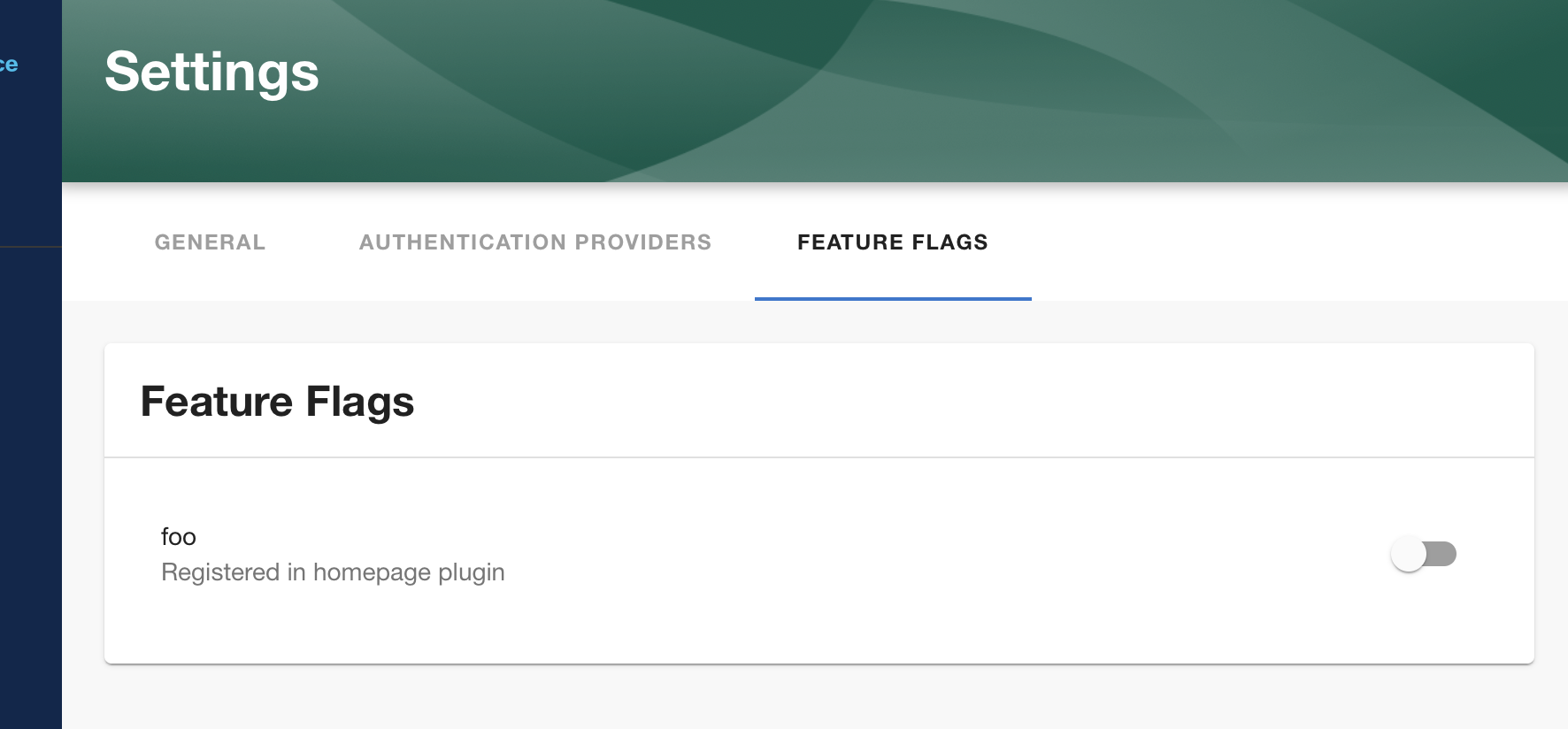 Plugin Feature Flag Feature Not Working as Documented · Issue #5394 · backstage/backstage · GitHub