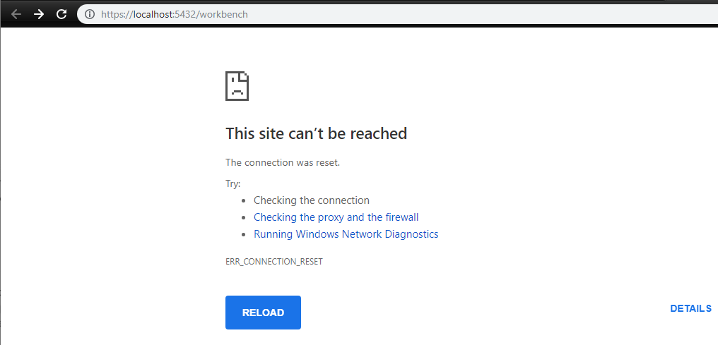 Build your first SharePoint client-side web part (Hello World part 1) -> site can't be reached ...