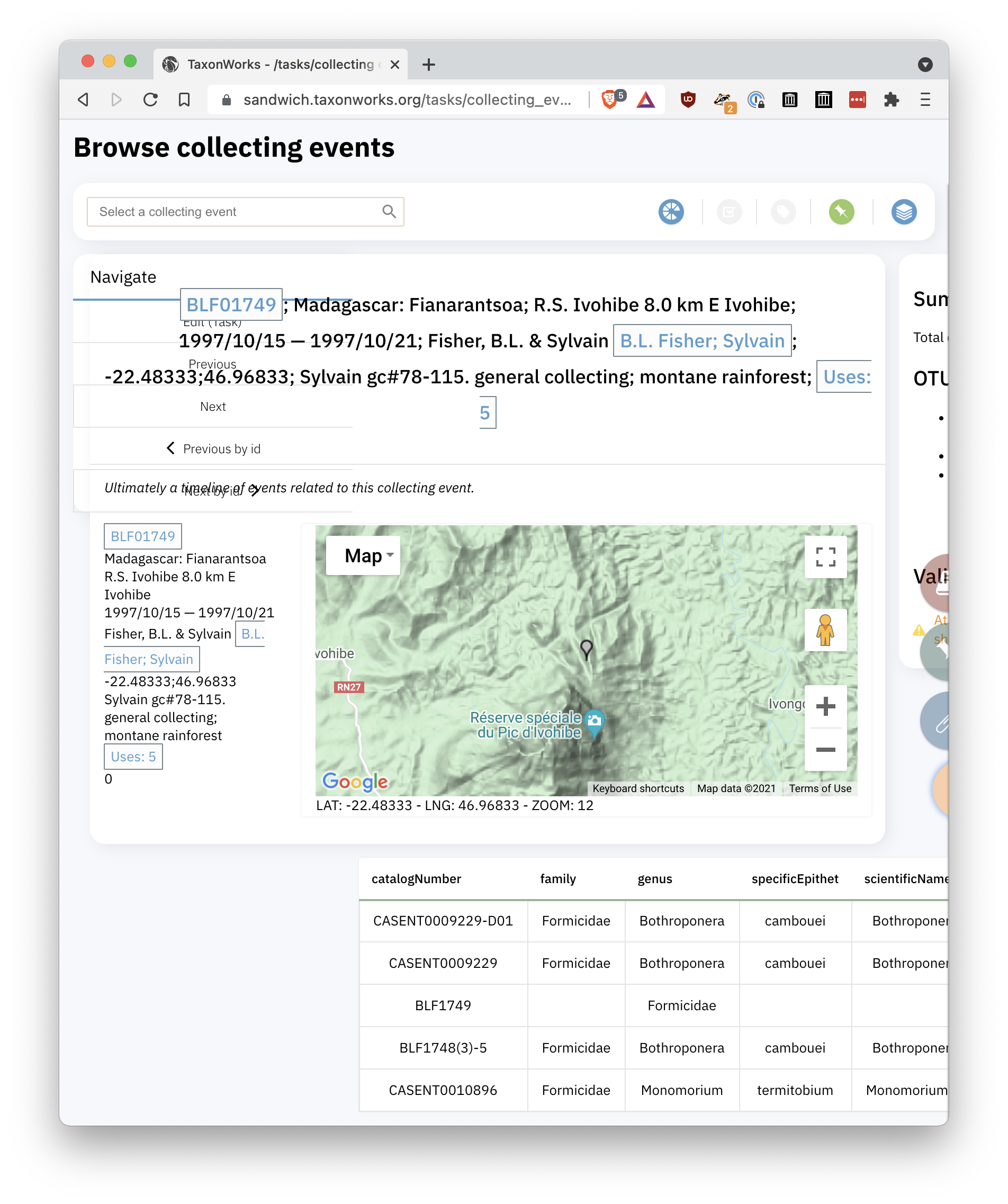 New Taxon page breaks on narrow screens · Issue #2467 · SpeciesFileGroup/taxonworks · GitHub