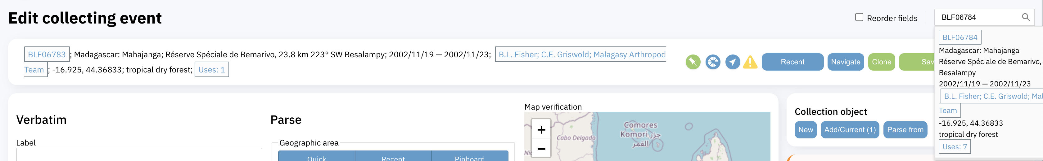 [Bug]: Collecting Event Navigate by Identifier greyed out in Edit CE Task · Issue #3270 ...