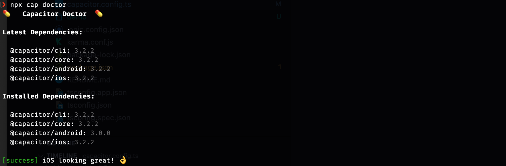 Capacitor uses iOS scheme names as iOS target identifiers forcing you to create multiple targets ...