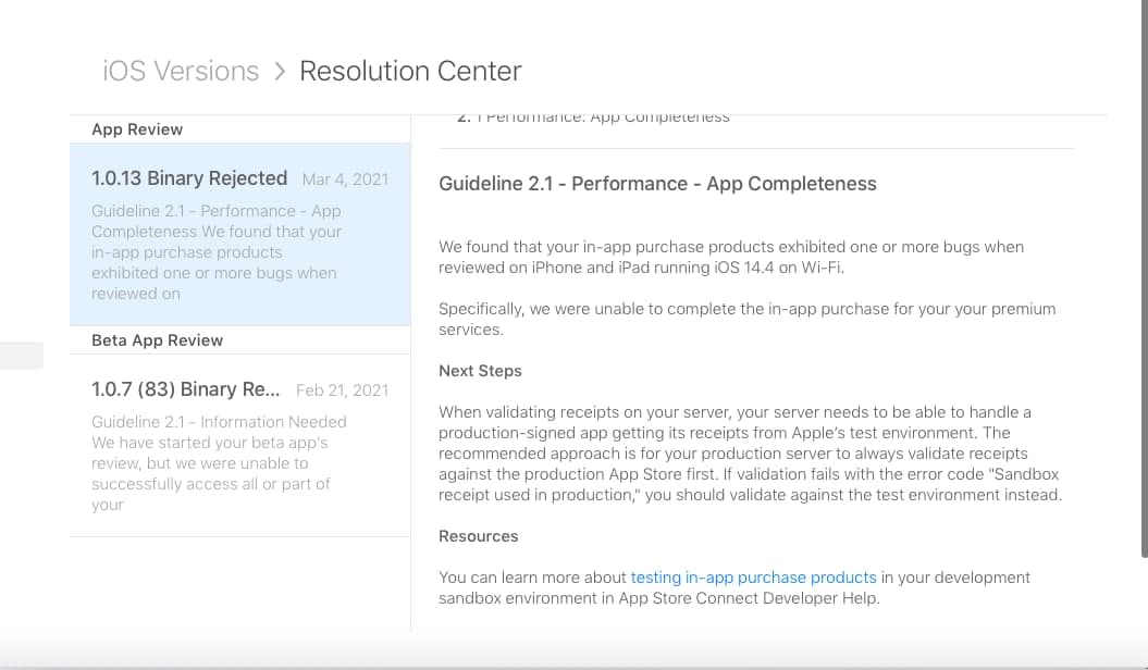 in_app_purchase: How to validate receipts on iOS? · Issue #77232 · flutter/flutter · GitHub
