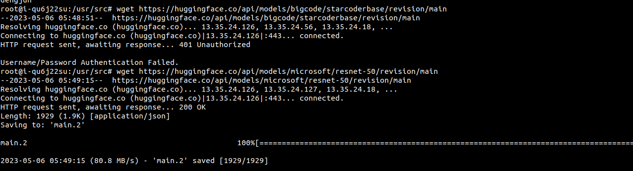 `bigcodestarcoderbase` Unable To Parse Model Info Error On Model Loading · Issue 289 1822