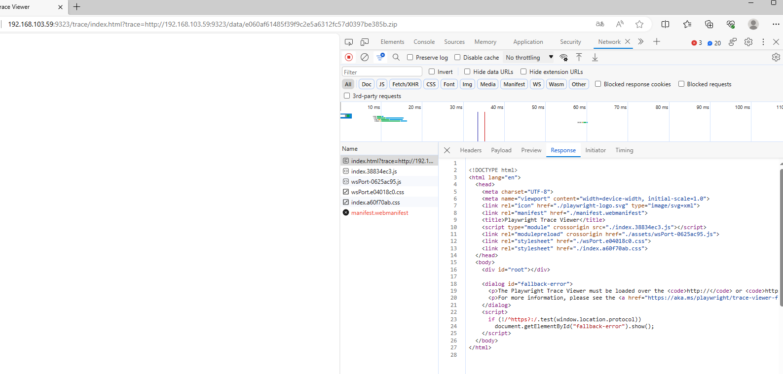 How to make 'show-report' accessible on the local network for other computers · Issue #28032 ...