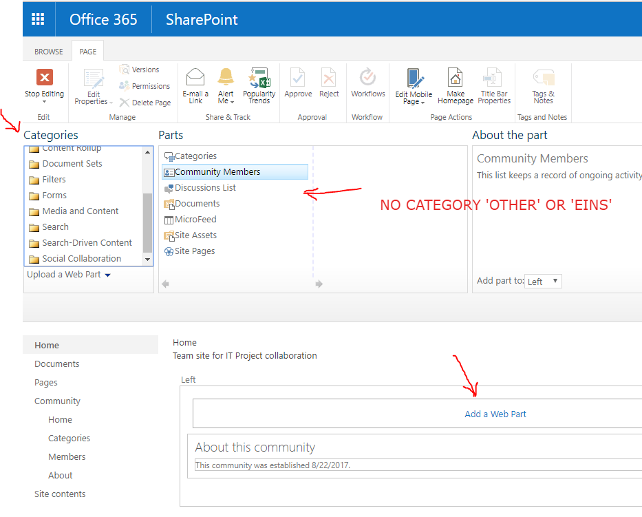 Do not see my webpart in "Insert" or "Add Webpart" part-picker dialog · Issue #1399 · SharePoint ...