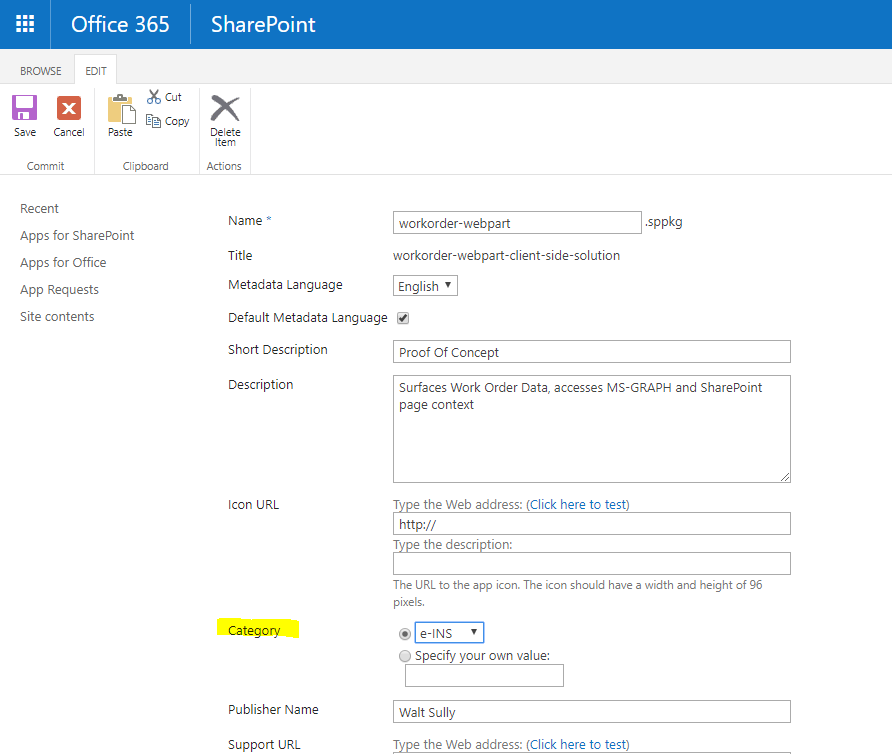 Do not see my webpart in "Insert" or "Add Webpart" part-picker dialog · Issue #1399 · SharePoint ...