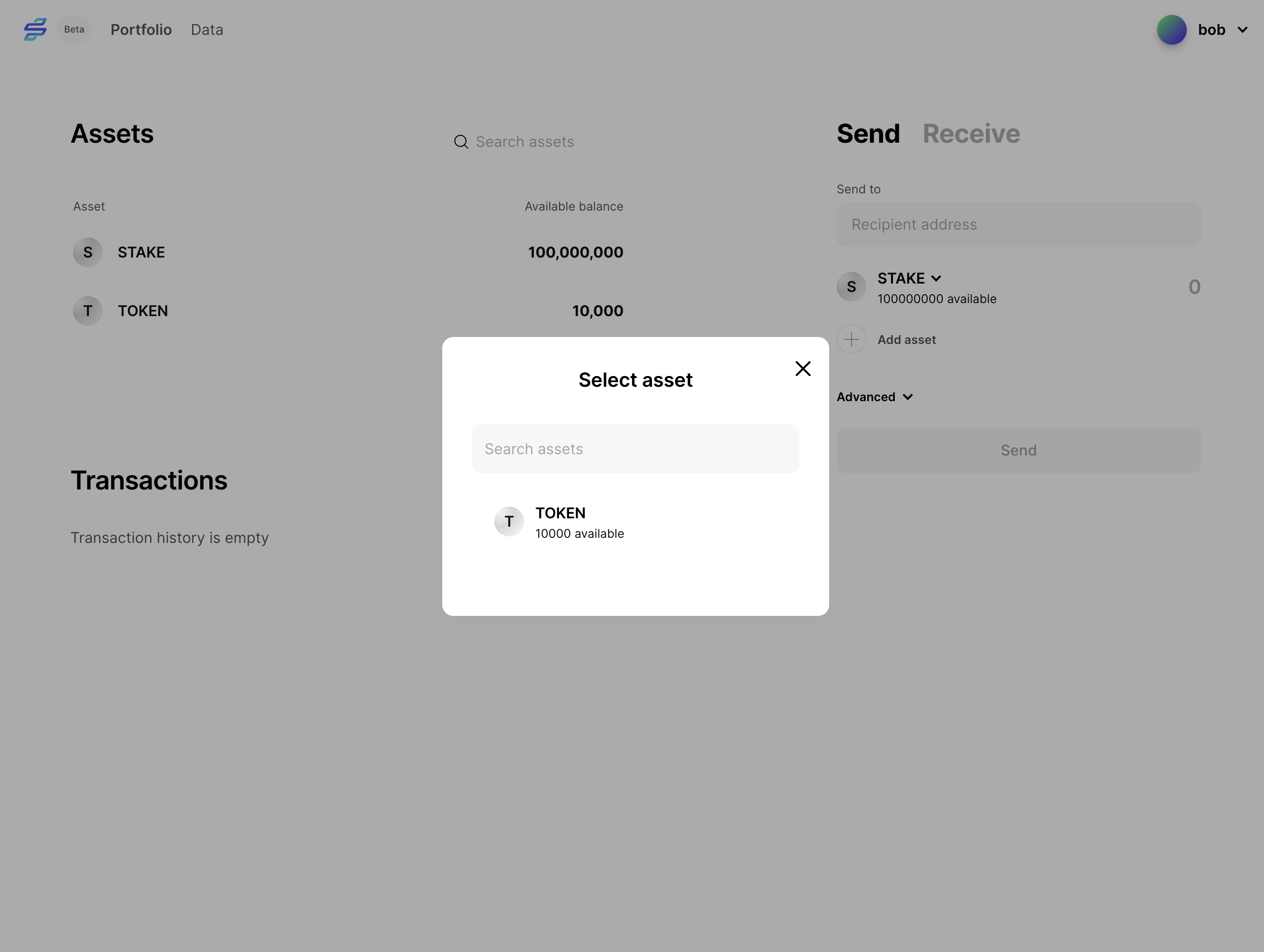 fix(ui): style in the token list (modal) · Issue #242 · ignite/web · GitHub