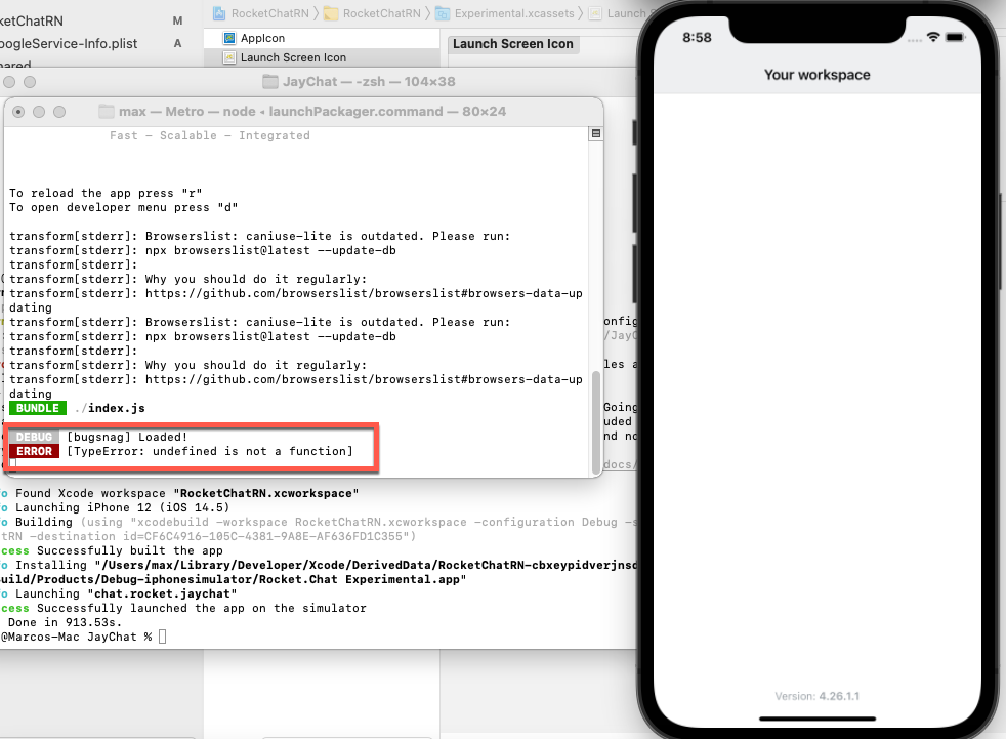 Single Server 4261 Error Type Error Undefined Is Not A Function · Issue 3990 · Rocketchat