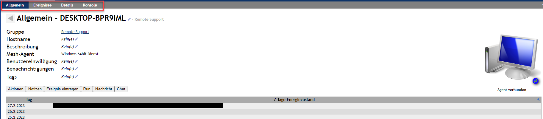 Windows Machine losing "Desktop", "Files" and "Terminal" capability ...