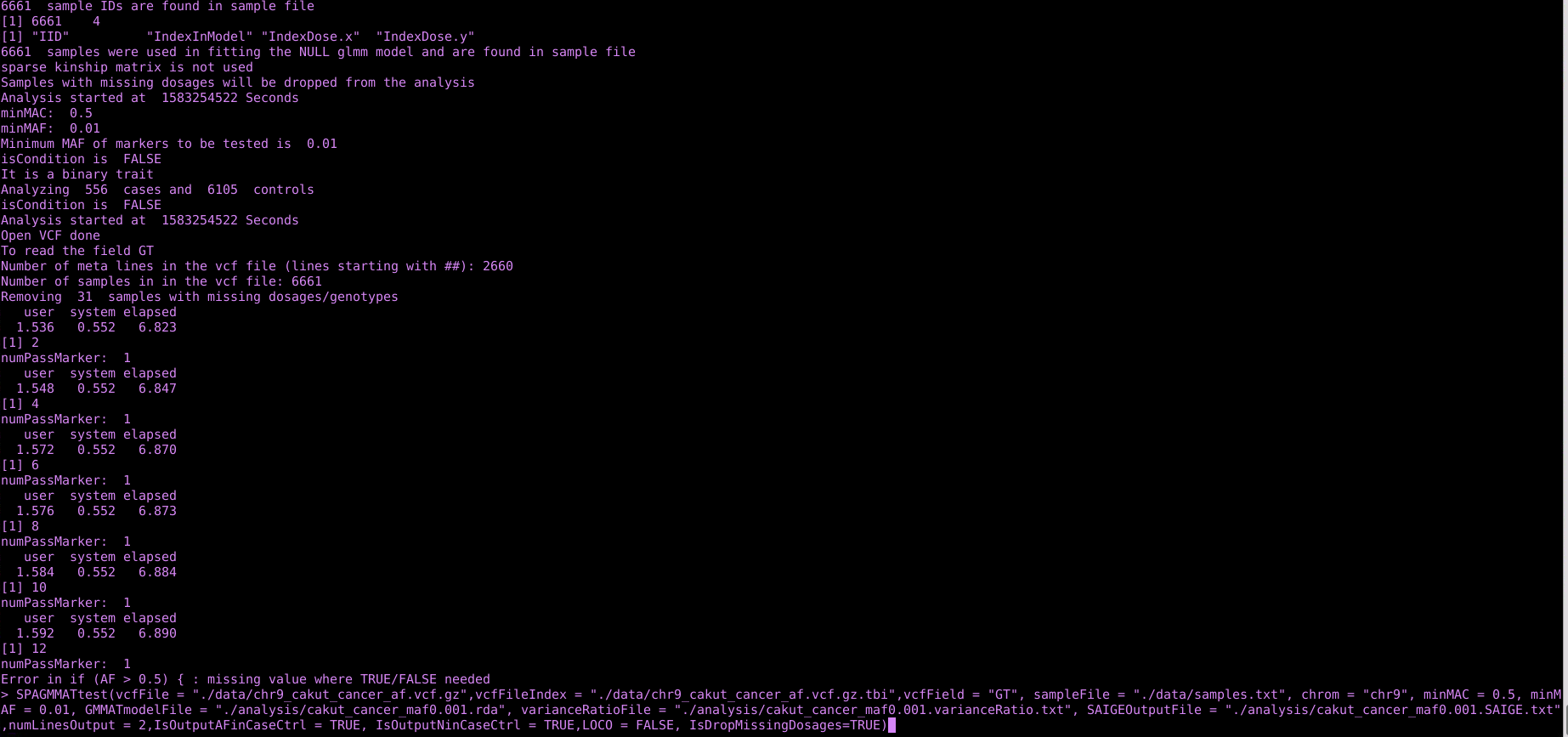 Error in if (AF > 0.5) { : missing value where TRUE/FALSE needed · Issue #154 · weizhouUMICH ...
