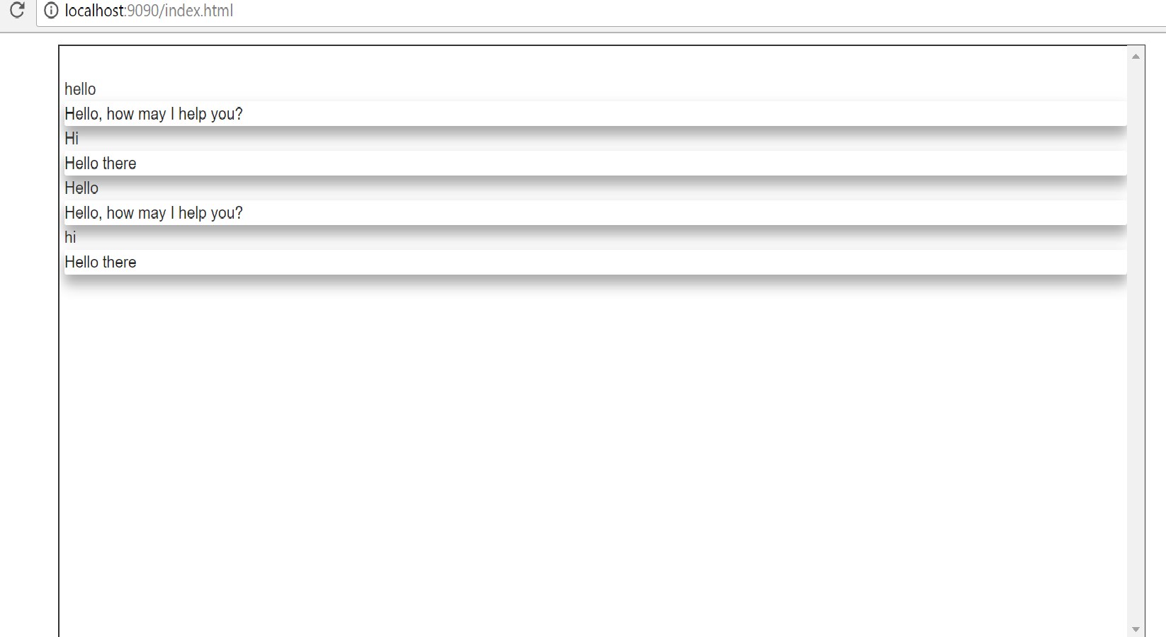 Chatbot cannot cope with "hi" or misspelled answers · Issue #11 · dice ...
