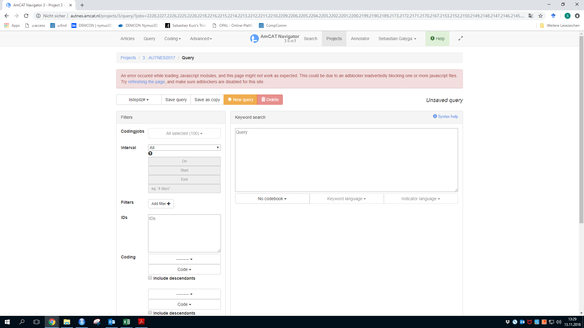 Querrying Codingjobs does not work (autnes.amcat.nl) · Issue #713 · amcat/amcat · GitHub