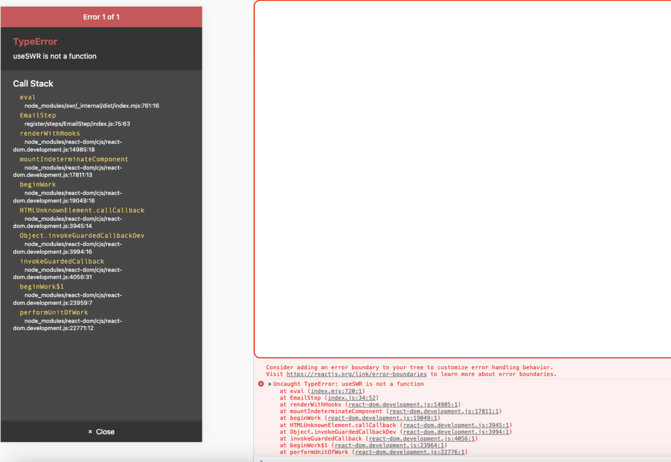 Useswrmutation Throw An Error Useswr Is Not A Function · Issue 2698 · Vercel Swr · Github