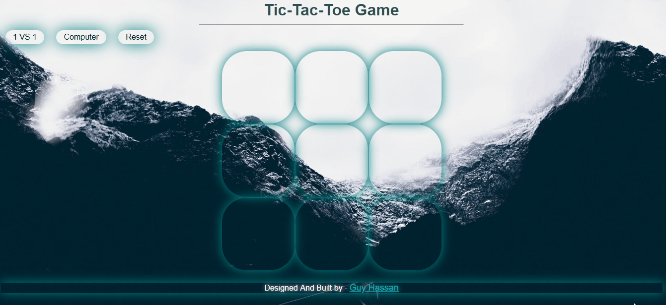 Github Guyhassantictactoegame My First Project In Html Css Javascript A Tictactoe Game