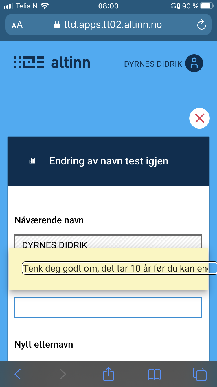 User is stuck after opening a helptext on a mobile with screen reader ...