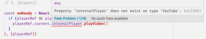 How to get reference a reference to a video player · Issue #211 · tjallingt/react-youtube · GitHub