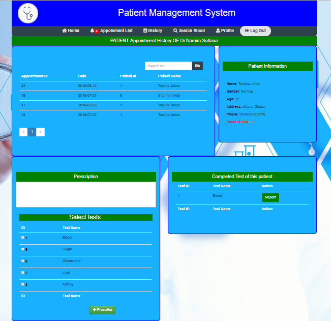 GitHub - TanjinaJahan/Online-Patient-Management-System