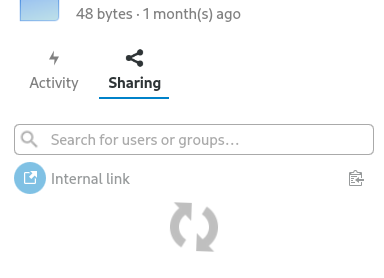 [Bug]: Always a "synchronizing" icon in Nautilus side panel · Issue #5496 · nextcloud/desktop ...
