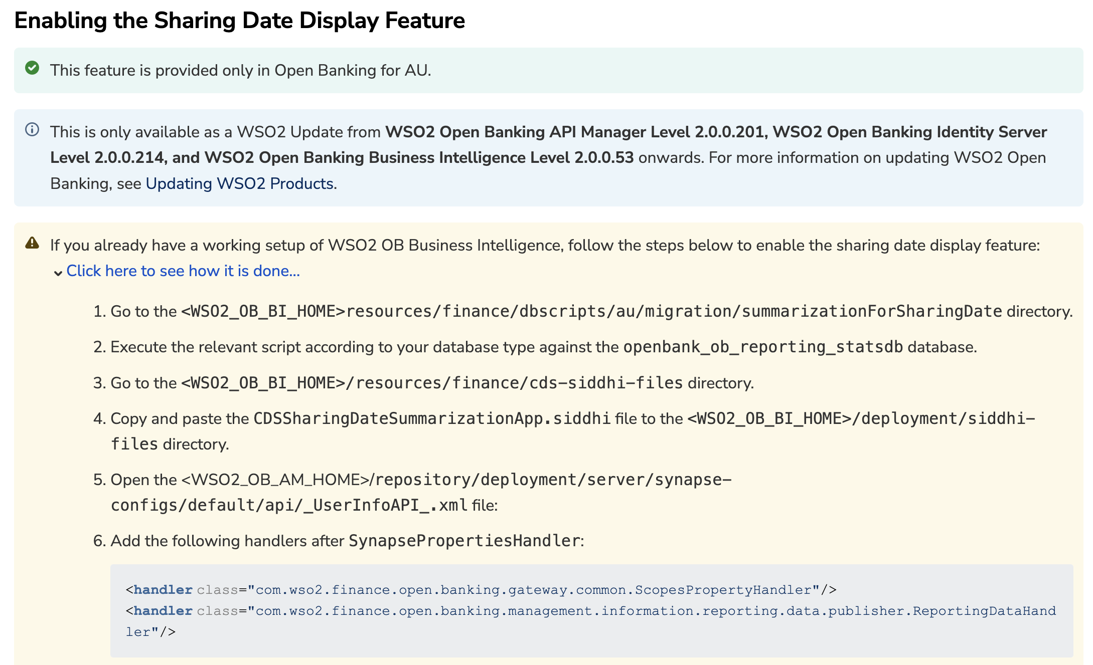 [U2] Document sharing date display · Issue #679 · wso2/docs-open-banking · GitHub