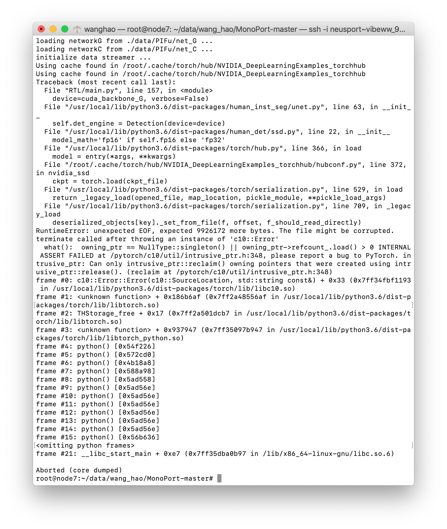 i get this demo problem · Issue #8 · Project-Splinter/MonoPort · GitHub