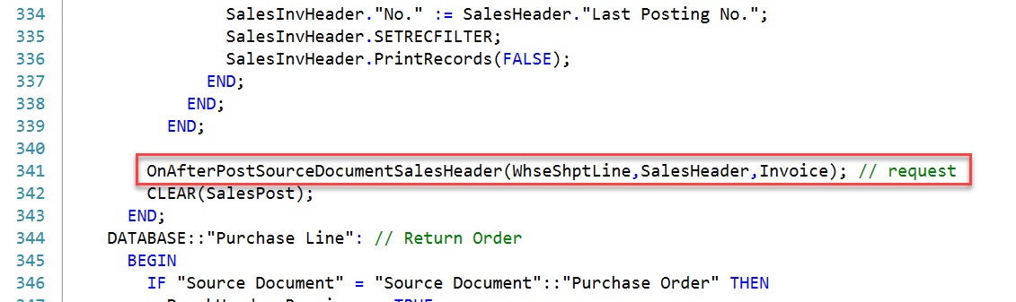[EventRequest] codeunit 5763 “Whse.-Post Shipment”, OnAfterPostSourceDocumentSalesHeader · Issue ...