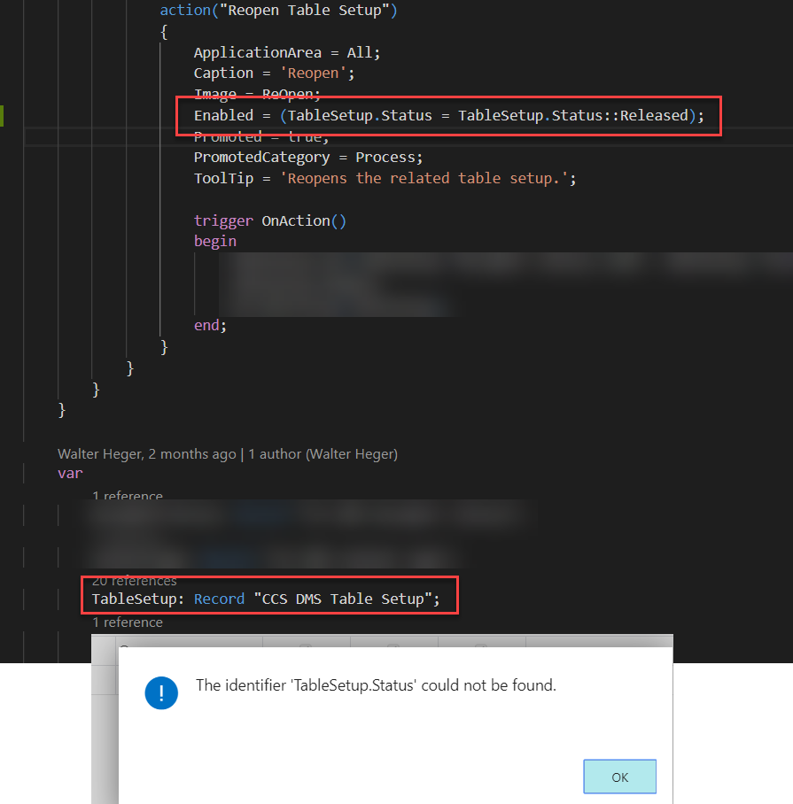 Action Property Enabled with Global Record Vars · Issue #5272 · microsoft/AL · GitHub