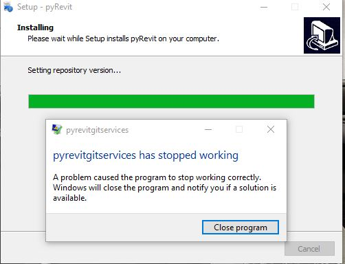 Installer unable to download from GitHub · Issue #192 · pyrevitlabs/pyRevit · GitHub