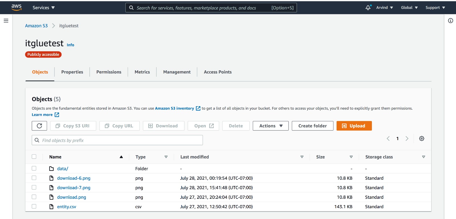 GitHub - Arvind-Jagirala/ITGlue_Repo: ITGlue Assignment.