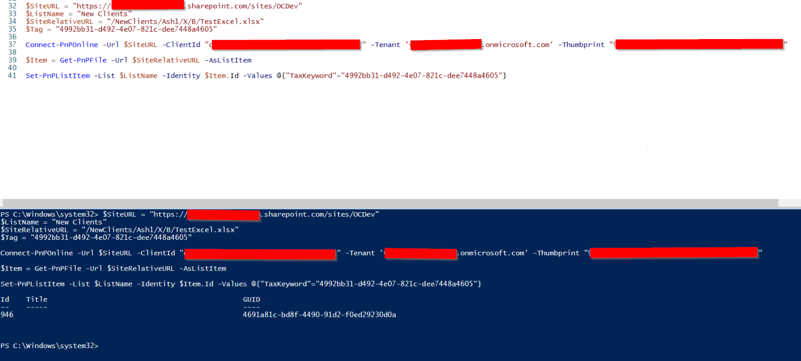 Bug Set Pnplistitem Unable To Set Enterprise Keywords Taxkeyword