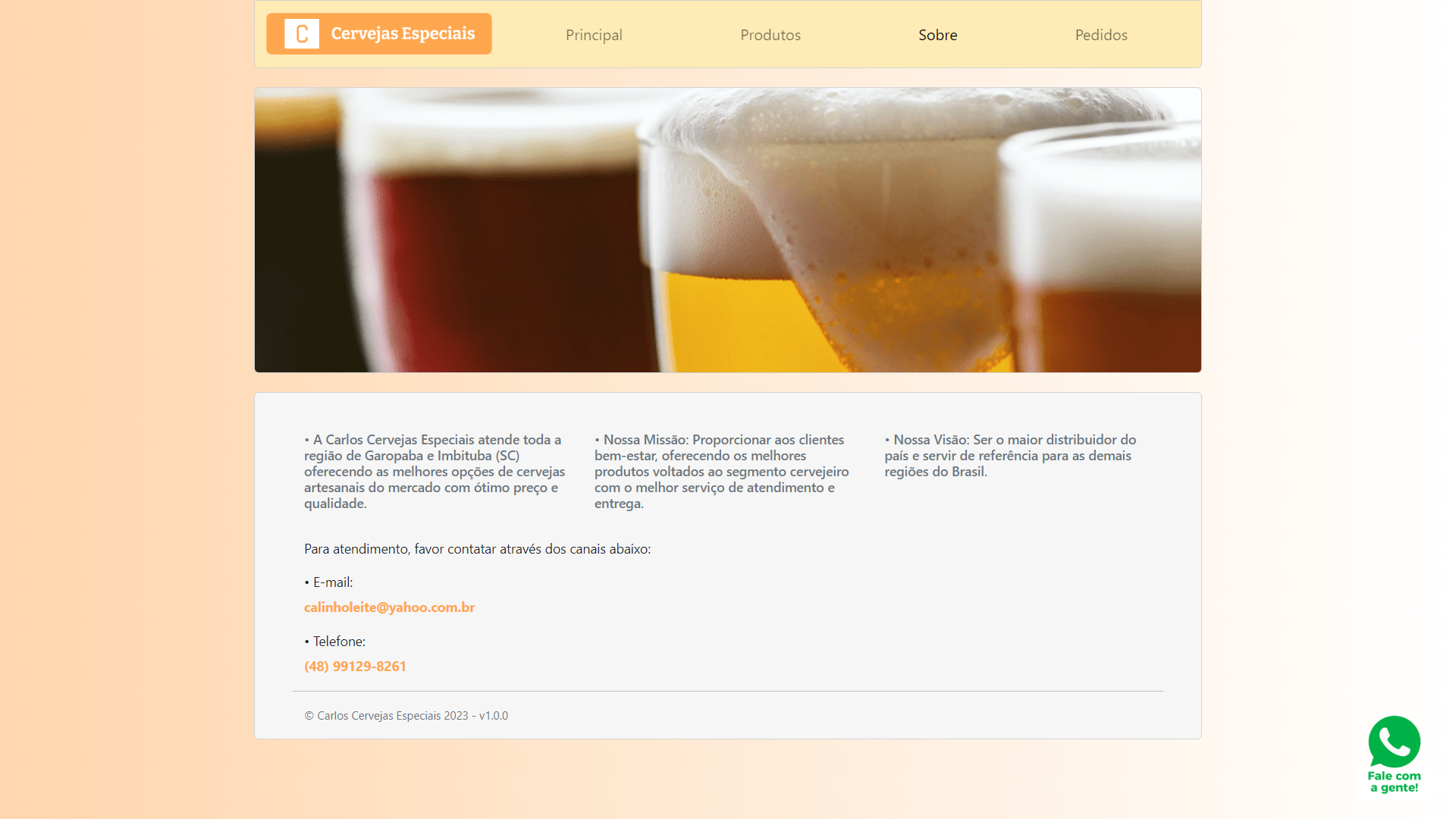 GitHub - KaulyLeite/cervejas_app: Web system for advertising, sending orders by email and ...