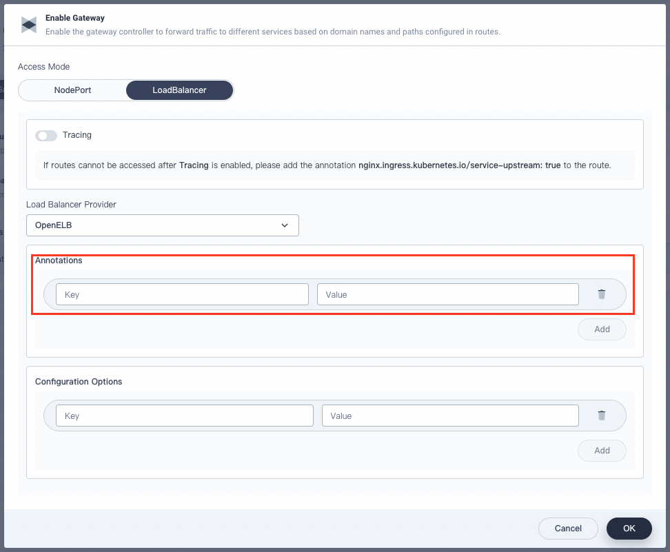Integrate OpenELB in KubeSphere for exposing the LoadBalancer type of service · Issue #4574 ...