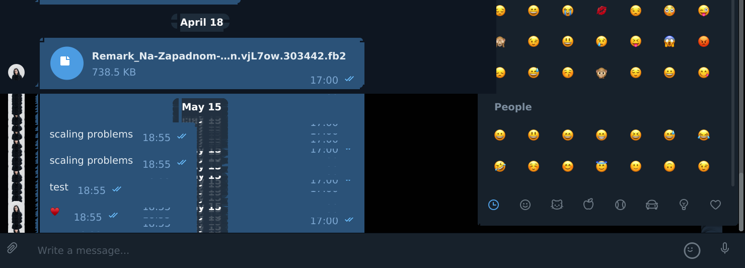 Problems with scaling in KDE. · Issue #6015 · telegramdesktop/tdesktop · GitHub