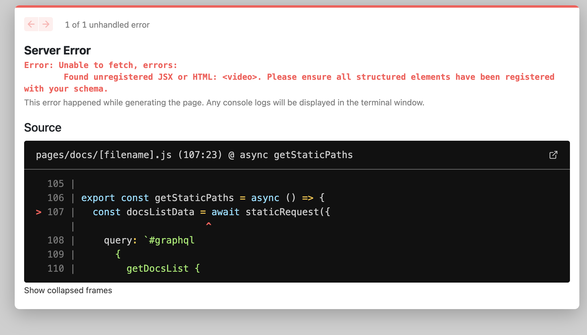 Unregistered MDX template error should link to the docs · Issue #2785 · tinacms/tinacms · GitHub