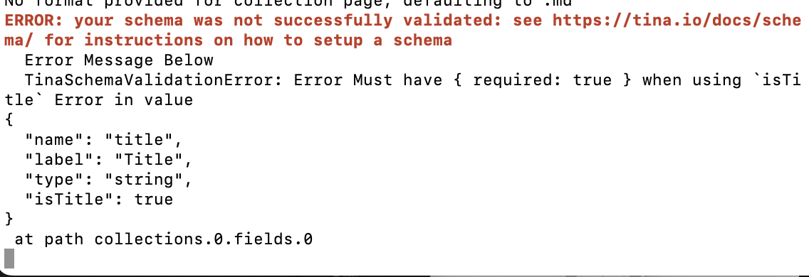 Can Not Save When Having An Empty Field · Issue 3369 · Tinacms Tinacms · Github